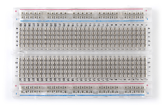 Half-size Breadboard | Exploring Arduino