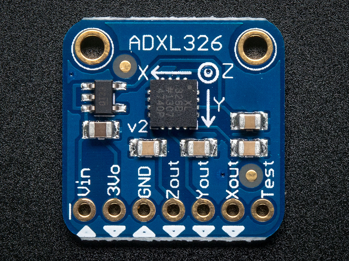 Tri-Axis Analog Acceleromter | Exploring Arduino