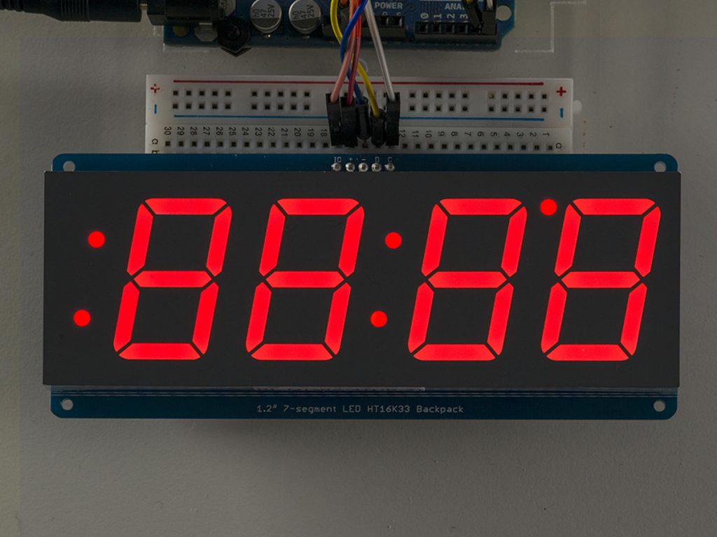 4-Digit 7-Segment I2C Display | Exploring Arduino