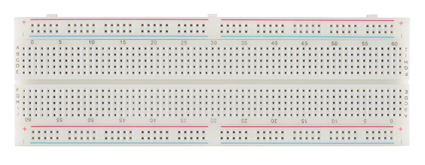 Full Size Breadboard Exploring Arduino