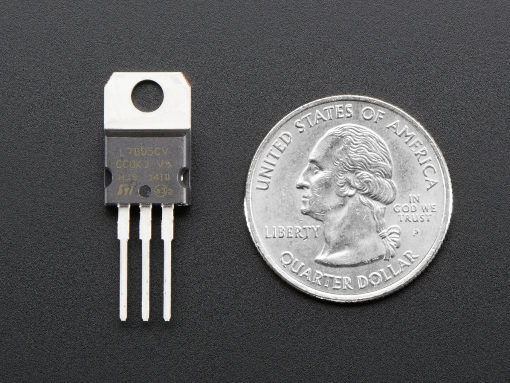 5V L7805CV Linear Regulator | Exploring Arduino